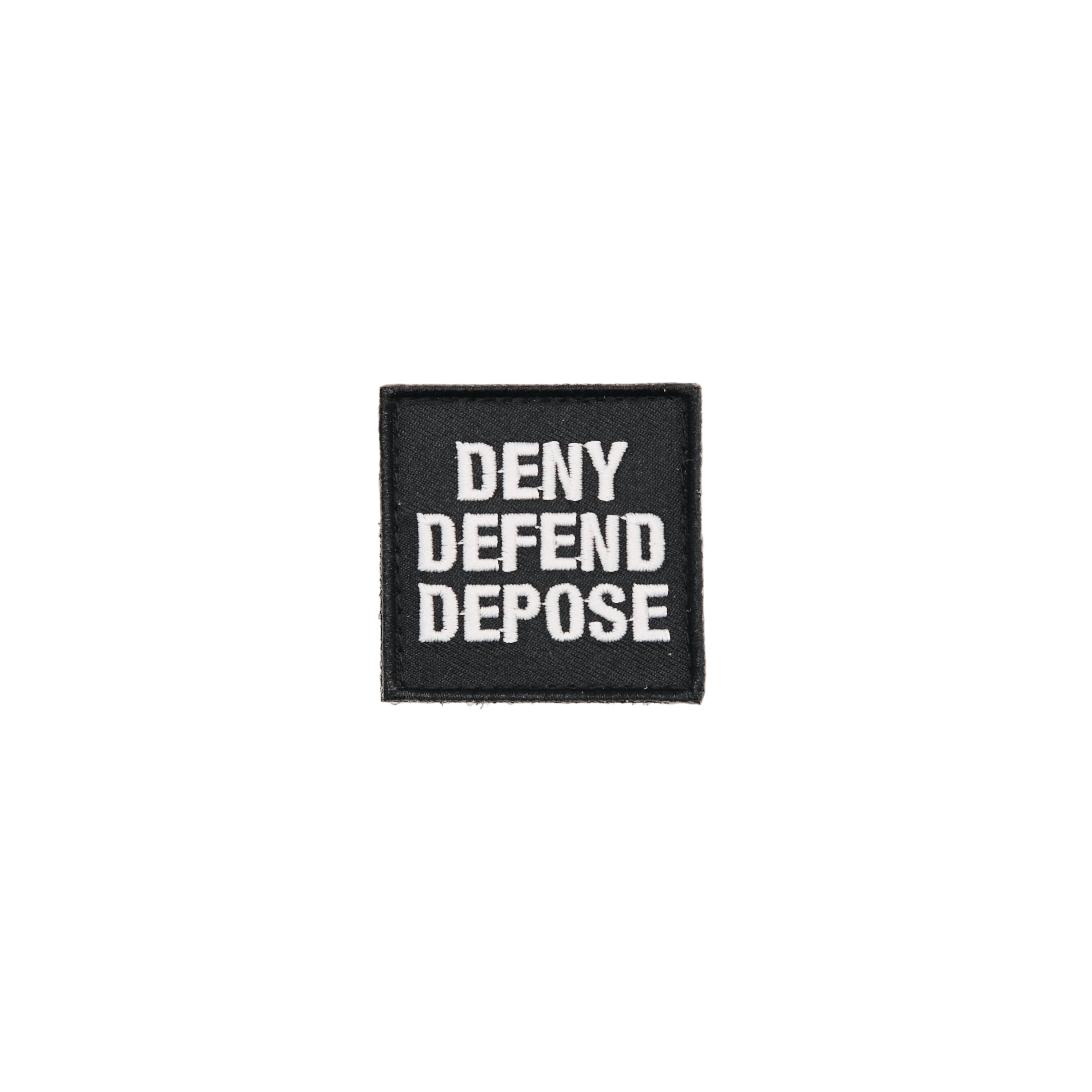 Deny Defend Depose Patch – Warfare Media Kit